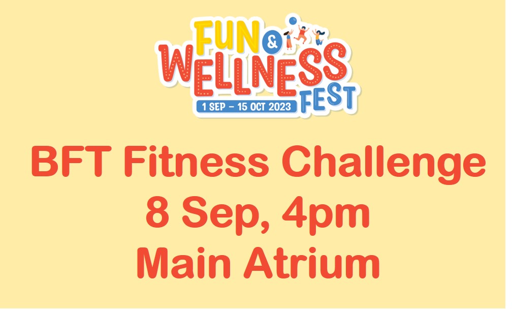Fun & Wellness Festival: BFT Fitness Challenge & Talk